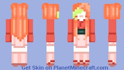Kawaii🌸 sushi girl in kimono Minecraft Skin