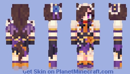 Rice Shower (Halloween) - Uma Musume Minecraft Skin