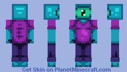 Dragon Ball Z - Frieza (HD) Minecraft Skin