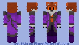Blast furnace as a person Minecraft Skin