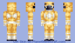 Mighty Morphin' - White Ranger - Power Rangers Minecraft Skin