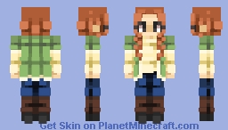 Stranger Things - Max Mayfield - 1987 Minecraft Skin