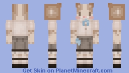 cute hamster Minecraft Skin