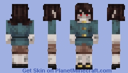 Abaddon headcanon design - Haunted Hotel Minecraft Skin