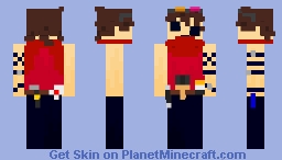 "Hey guys, welcome to my tutorial" - Stylized DeivyDoesTutorials33 Minecraft Skin