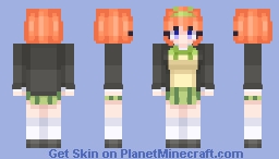 Yotsuba Nakano | The Quintessential Quintuplets Minecraft Skin
