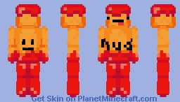 The Chicken Nugget Man Minecraft Skin