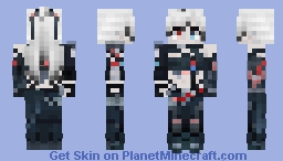 Alpha (Lucia): Crimson Weave - Paradise Lost Minecraft Skin