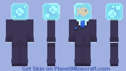 fish in a suit! Minecraft Skin
