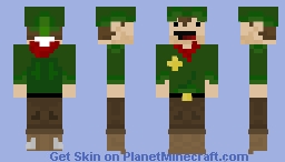 The Derpy Elf Deputy Minecraft Skin