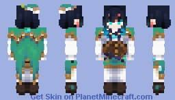 𖥔 . Venti / / Genshin Impact . 𖥔 Minecraft Skin