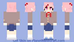 Natsuki (DDLC) Minecraft Skin