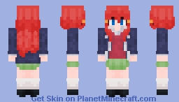 Itsuki Nakano Minecraft Skin