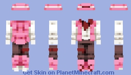 Pink Team Skin Base Minecraft Skin