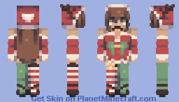 . Twisted Peppermint . Minecraft Skin