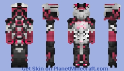 Ivara || Warframe Minecraft Skin
