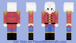 Female Nutcracker Minecraft Skin