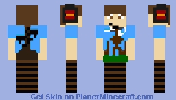 Blake Barebones Minecraft Skin