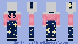 Starry Moon Outfit Minecraft Skin