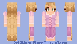 rapunzel // tangled Minecraft Skin