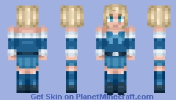 Winter Idol Minecraft Skin