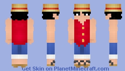 Luffy Java Minecraft Skins | Planet Minecraft Community