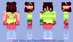 Chara Undertale Minecraft Skin