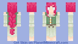 Cottagecore Herbalist Minecraft Skin