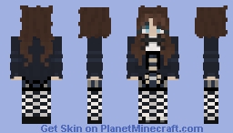Long Haired Arley -Default Fit Minecraft Skin