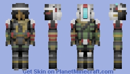 Phase Shift Pilot |Titanfall 2| Minecraft Skin