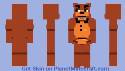 Toy Freddy - FNAF 2 Minecraft Skin