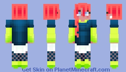 Red Hair Girl Minecraft Skin