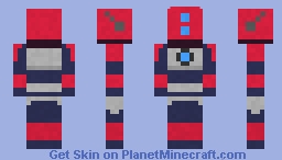 RoR2 Mercenary Minecraft Skin