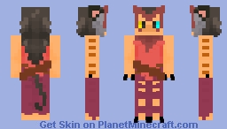 Catra from She-ra season 1 Minecraft Skin