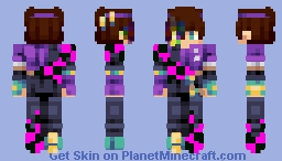 zzGlitch Glitch^2 Minecraft Skin