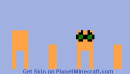 Niku from pikuniku with X-ray glasses Minecraft Skin