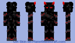 deamon red Minecraft Skin