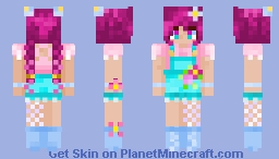 Vashti Pastel Farm Minecraft Skin