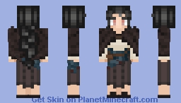 My, what red eyes you have grandma! Minecraft Skin