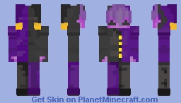 Purple Jester Minecraft Skin