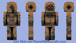 . Deep sea diver . Minecraft Skin