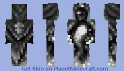SPECTRAL RESONANCE GRAY Minecraft Skin