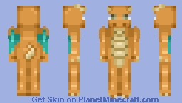 Dragonite Minecraft Skin