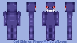 Gengar Minecraft Skin