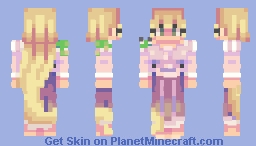 🦎 Rapunzel [Tangled] Minecraft Skin