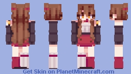 Fancy Girl Minecraft Skin