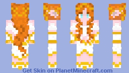 Vaë the golden elf Minecraft Skin