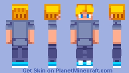 blonde guy Minecraft Skin