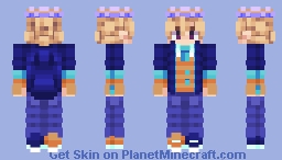 SpoonyTable - Aqua Aliens Minecraft Skin