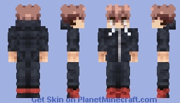 Itadori Yuji (jujutsu-kaisen) Minecraft Skin